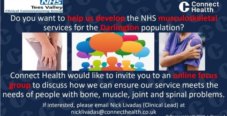 Share your views with your local NHS Musculoskeletal (MSK) service ...