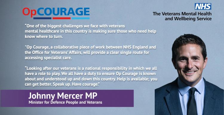 NHS launches ‘Op Courage’ veterans’ mental health service | Healthwatch ...